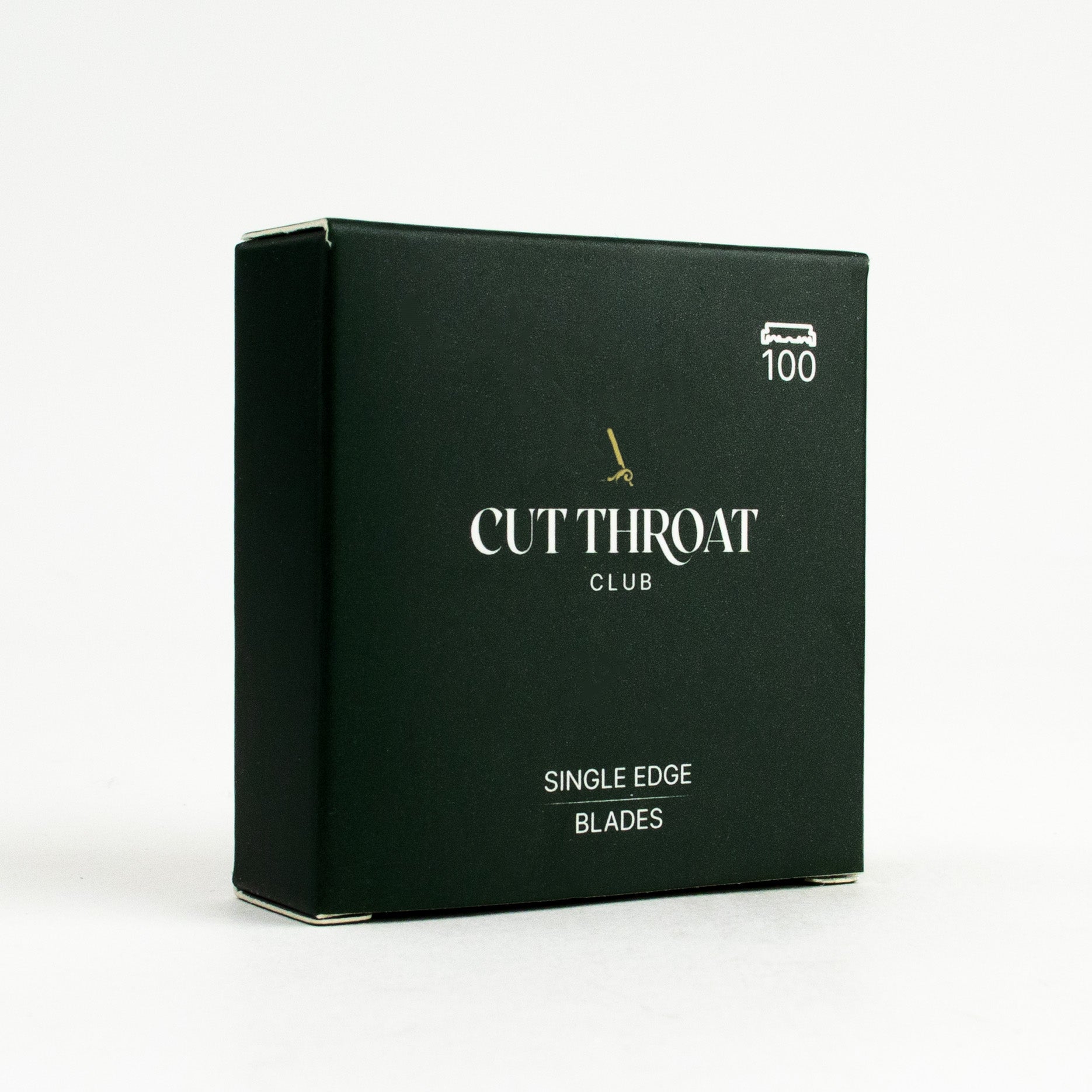 100 Single Edge Razor Blades by Cut Throat Club