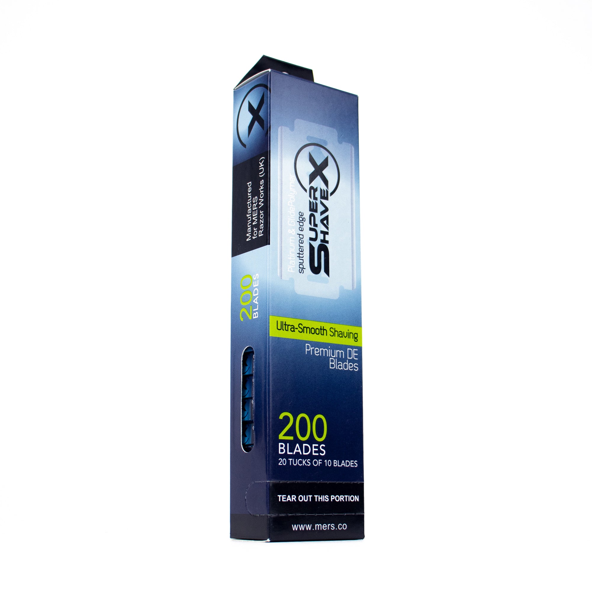 Super Shavex Platinum Double Edge Blades (20 x 10)