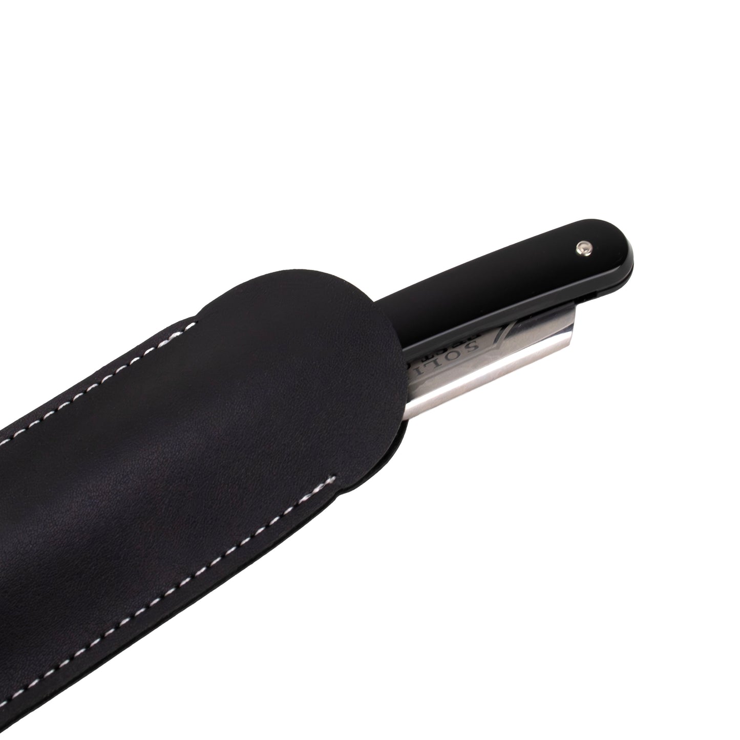 Black Straight Razor Case