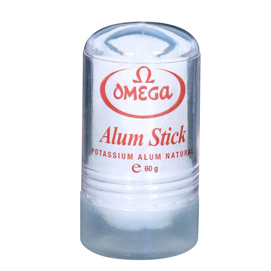 Omega Alum Stick (60g) - Travel Size Alum Stone / Block